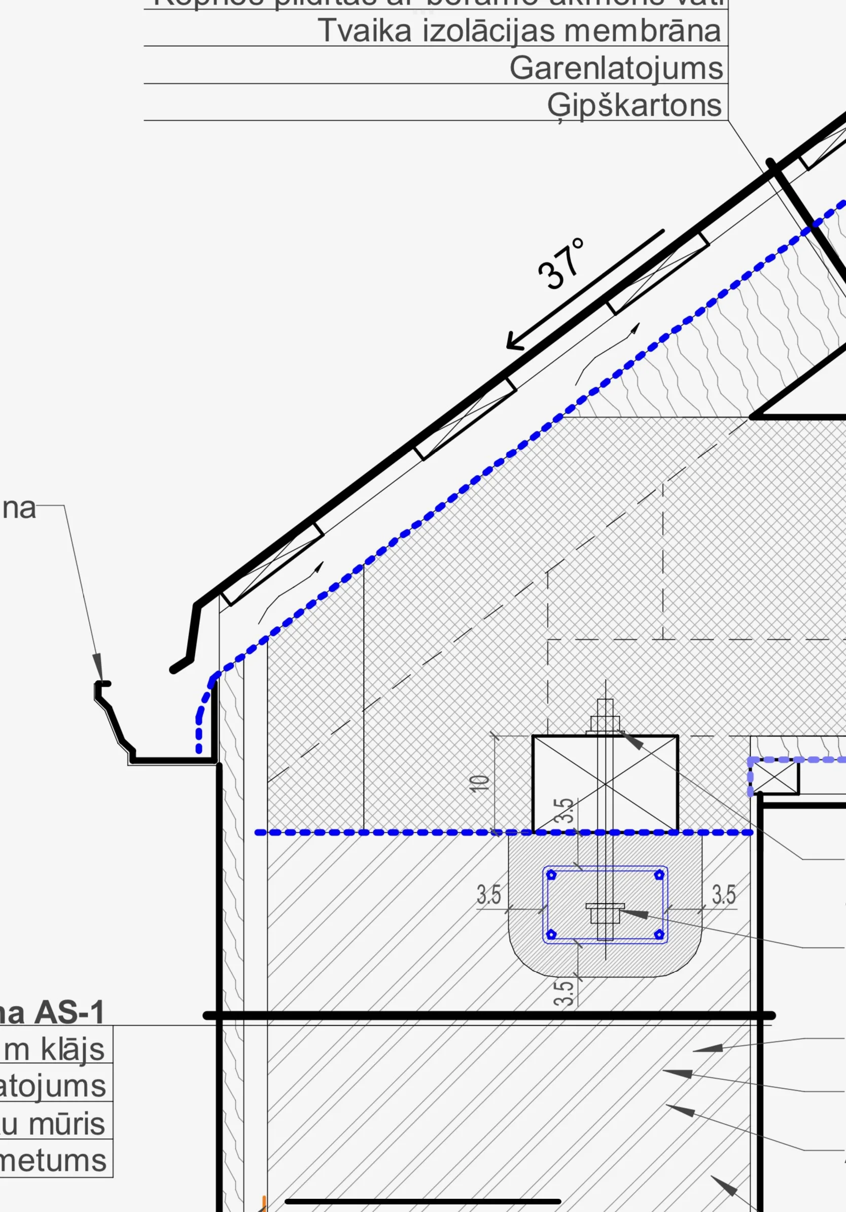 Jumta latojums - Mūsu māja